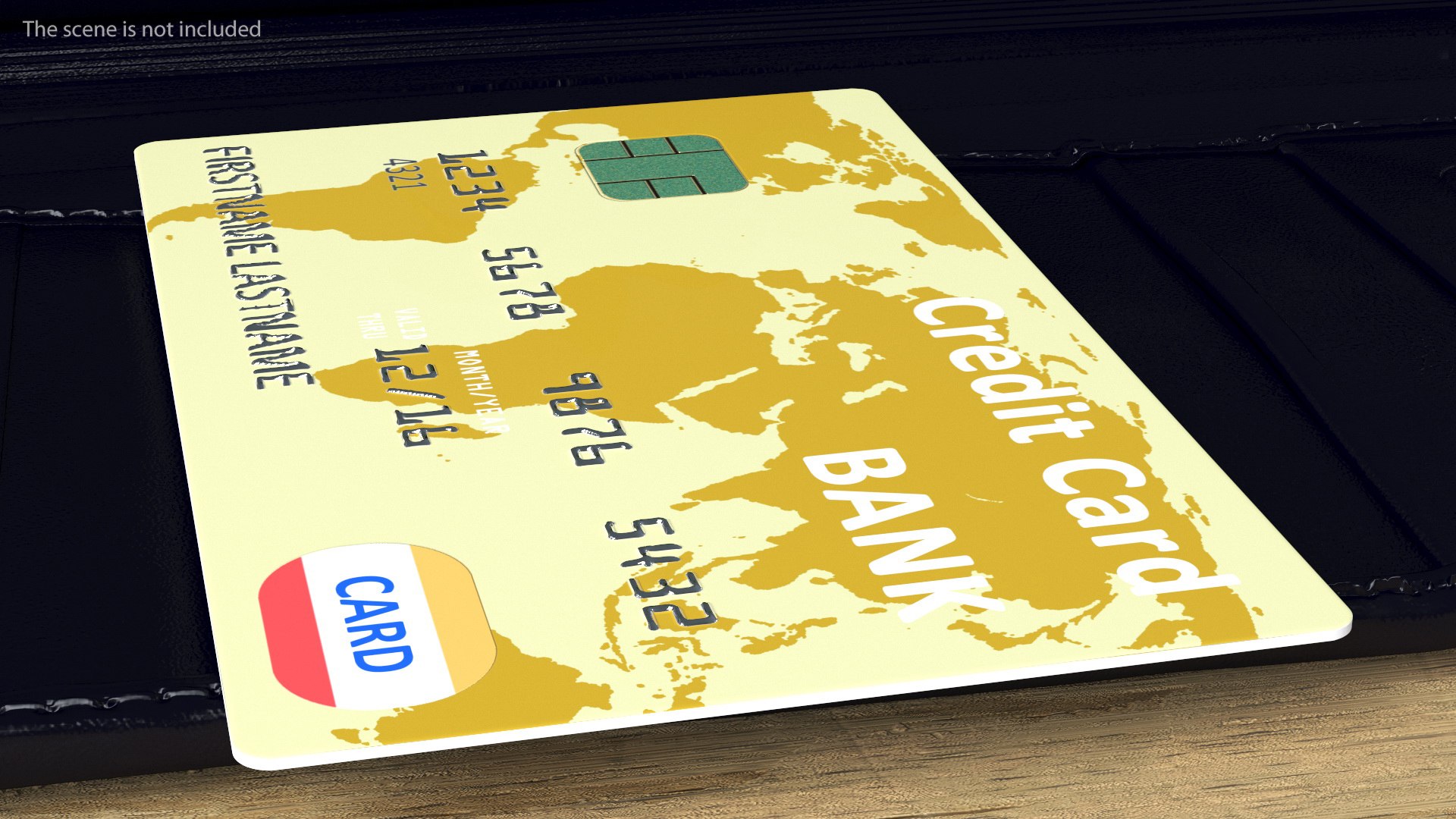 Premium Credit Card 3D Model - TurboSquid 2121895