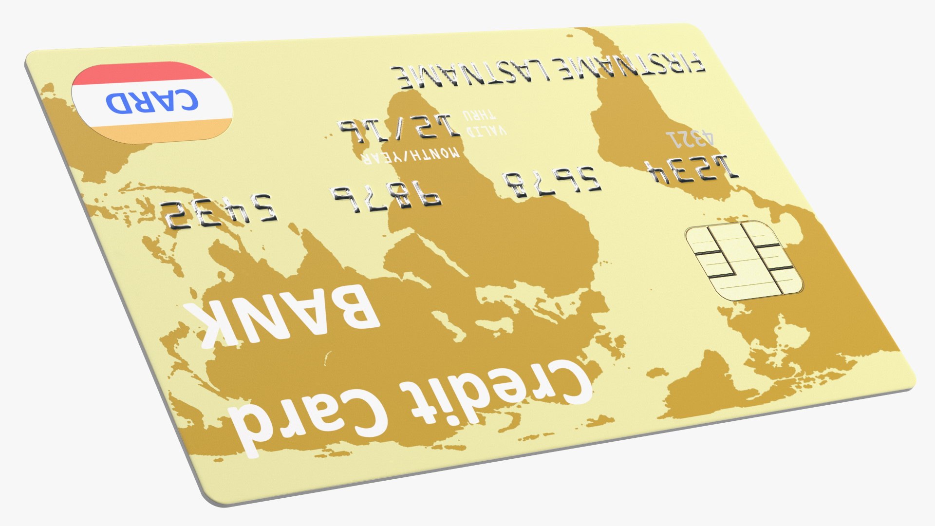 Premium Credit Card 3D Model - TurboSquid 2121895