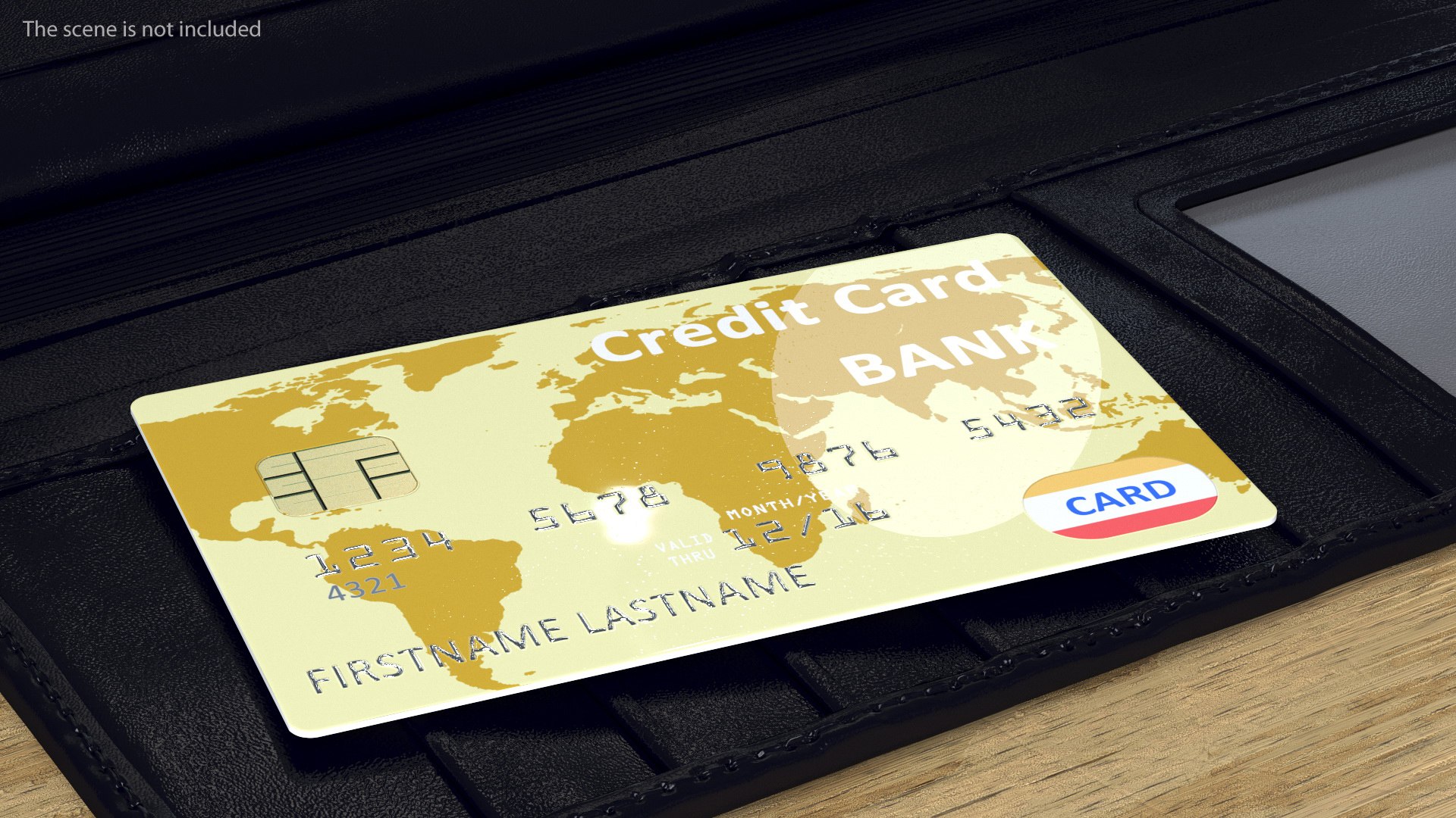 Premium Credit Card 3D Model - TurboSquid 2121895