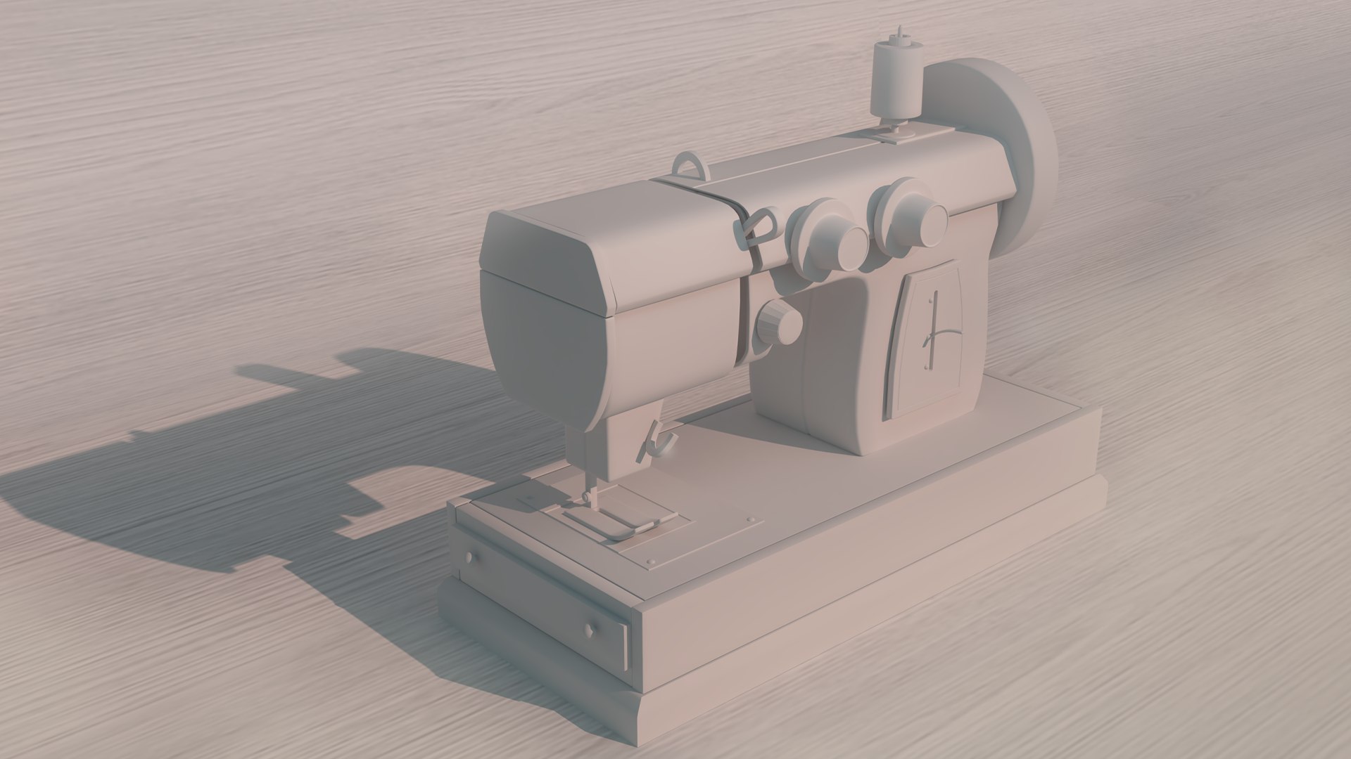Sewing Machine 3D Model - TurboSquid 2218187