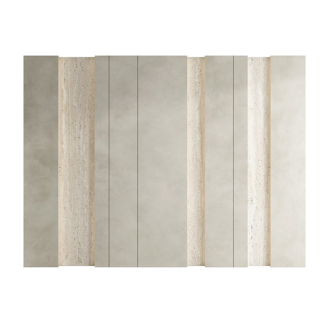 Decorative Wall Panel Set 132 3D Model - TurboSquid 2280874