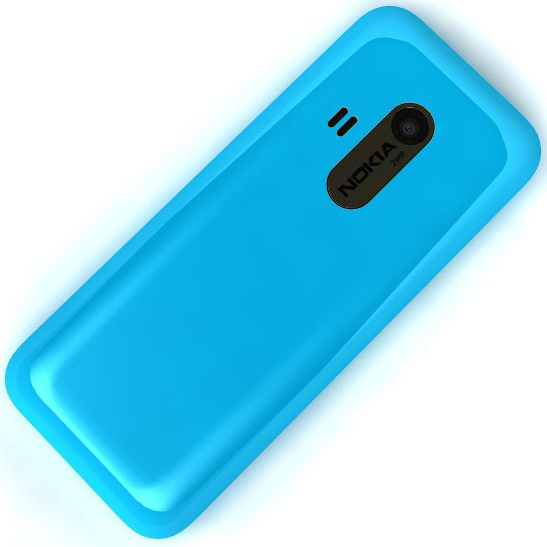 nokia 220 blue 3d