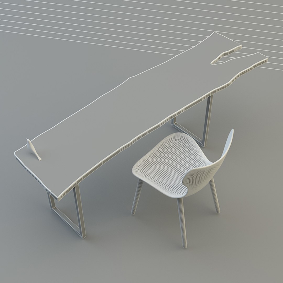 Dining Table 3d Max