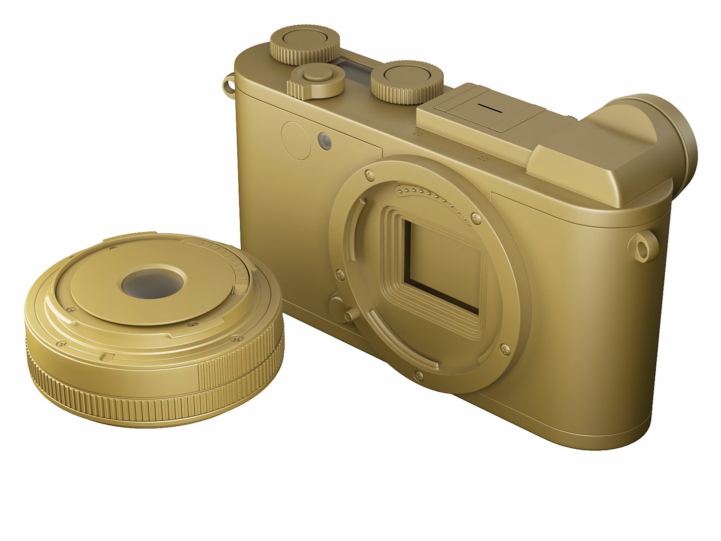 Leica Cl Digital Camera Model - TurboSquid 1265181