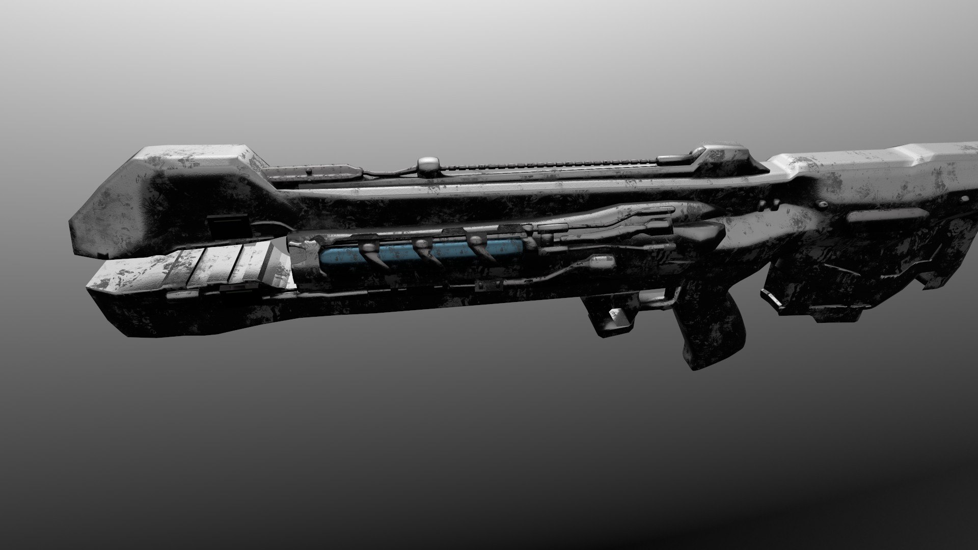 Plasma Rifle 3D - TurboSquid 1973992