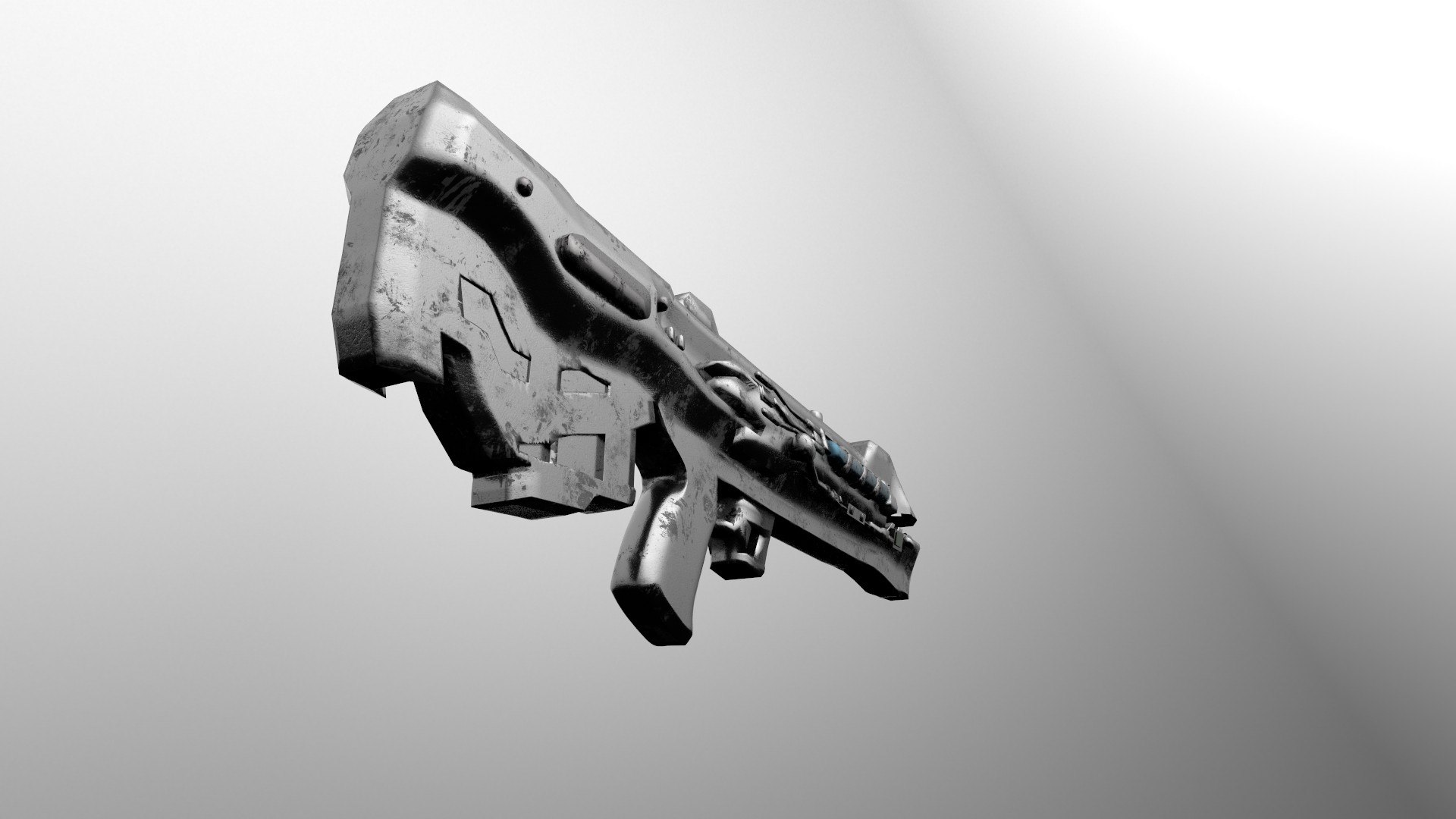 Plasma Rifle 3D - TurboSquid 1973992