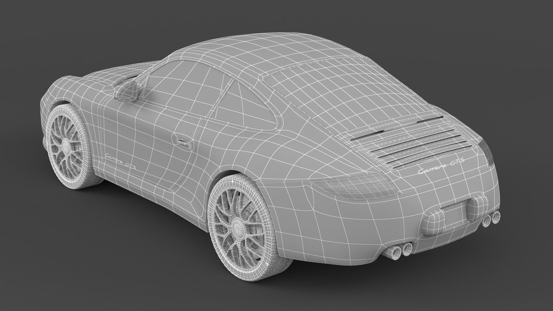 Porsche 3D Model - TurboSquid 1928699
