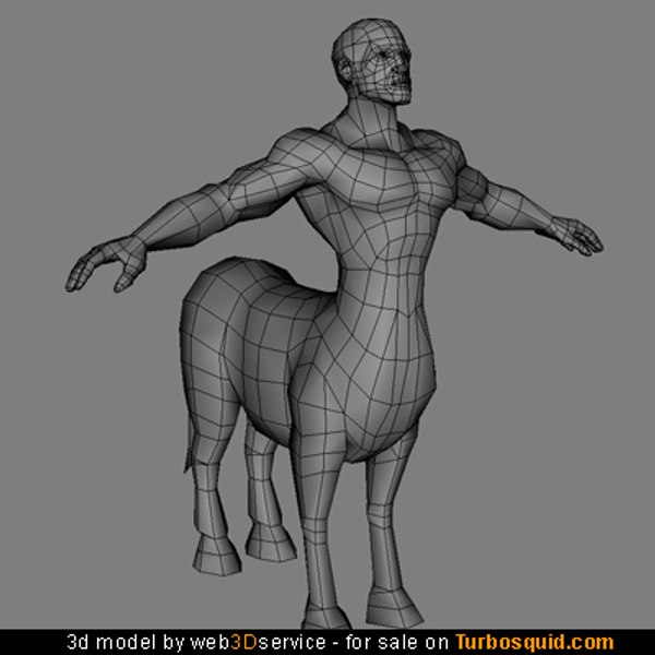 Centaur 3D 모델 3726 삼각형 3D 모델 - TurboSquid 259764