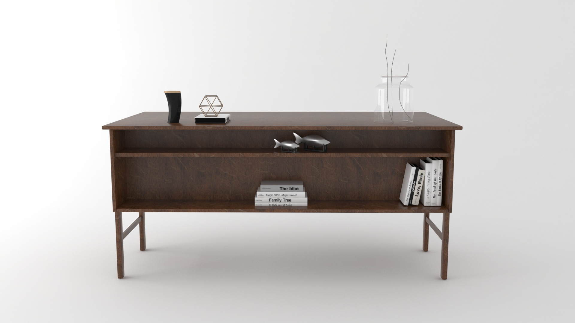 3D model dexter morgan office desk - TurboSquid 1803343