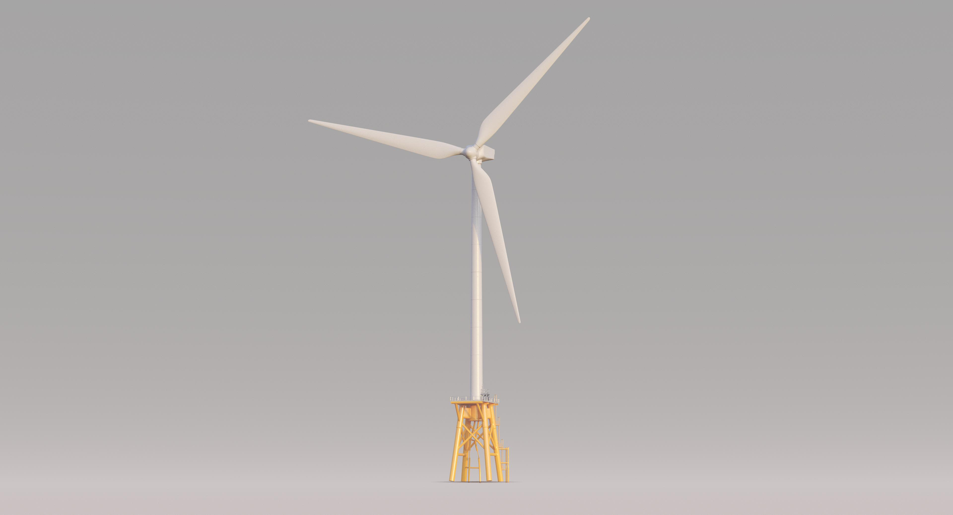 Generic Wind Turbine 3D Model - TurboSquid 1346563
