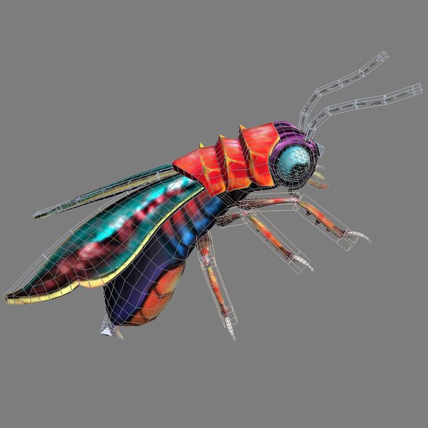 modelo 3d Luciérnaga - TurboSquid 1191874