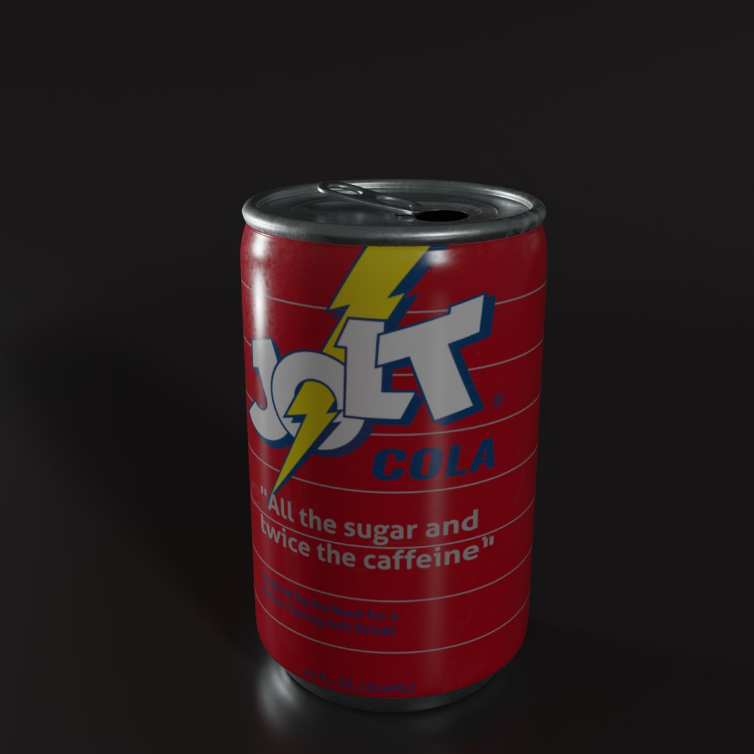3D Jolt Cola Can Model - TurboSquid 2219906
