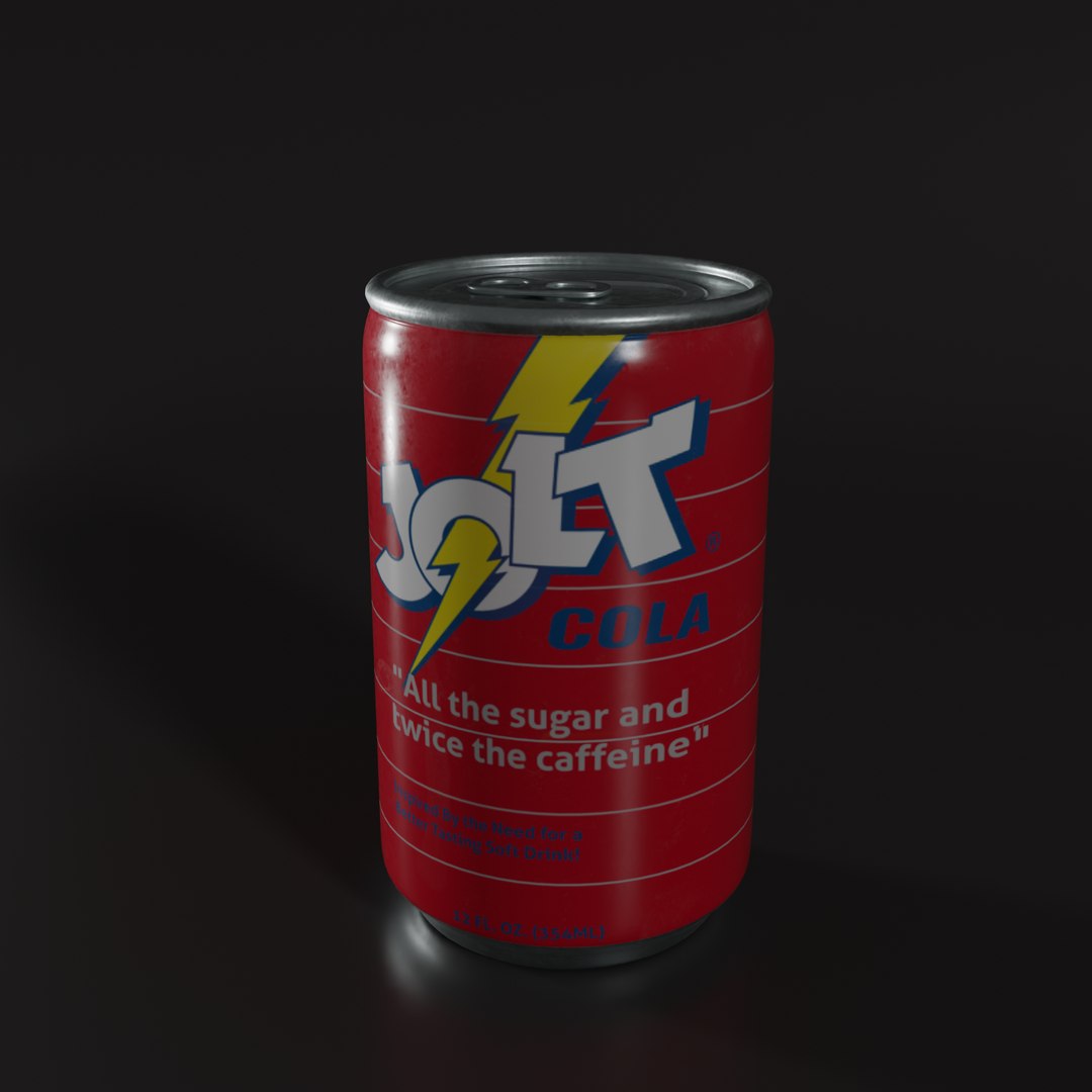 3D Jolt Cola Can Model - TurboSquid 2219906