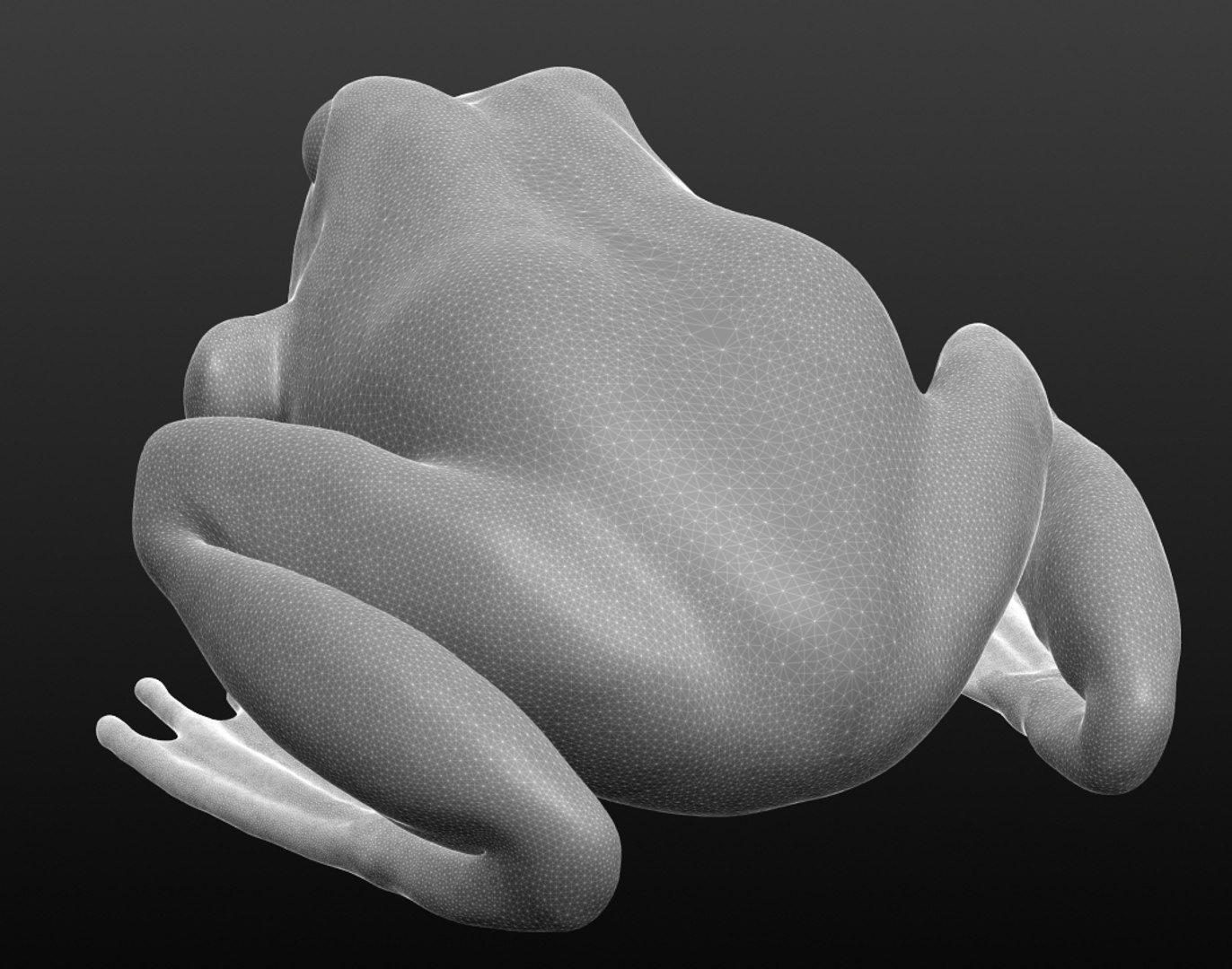 3D Frog Base Mesh Model - TurboSquid 1411983