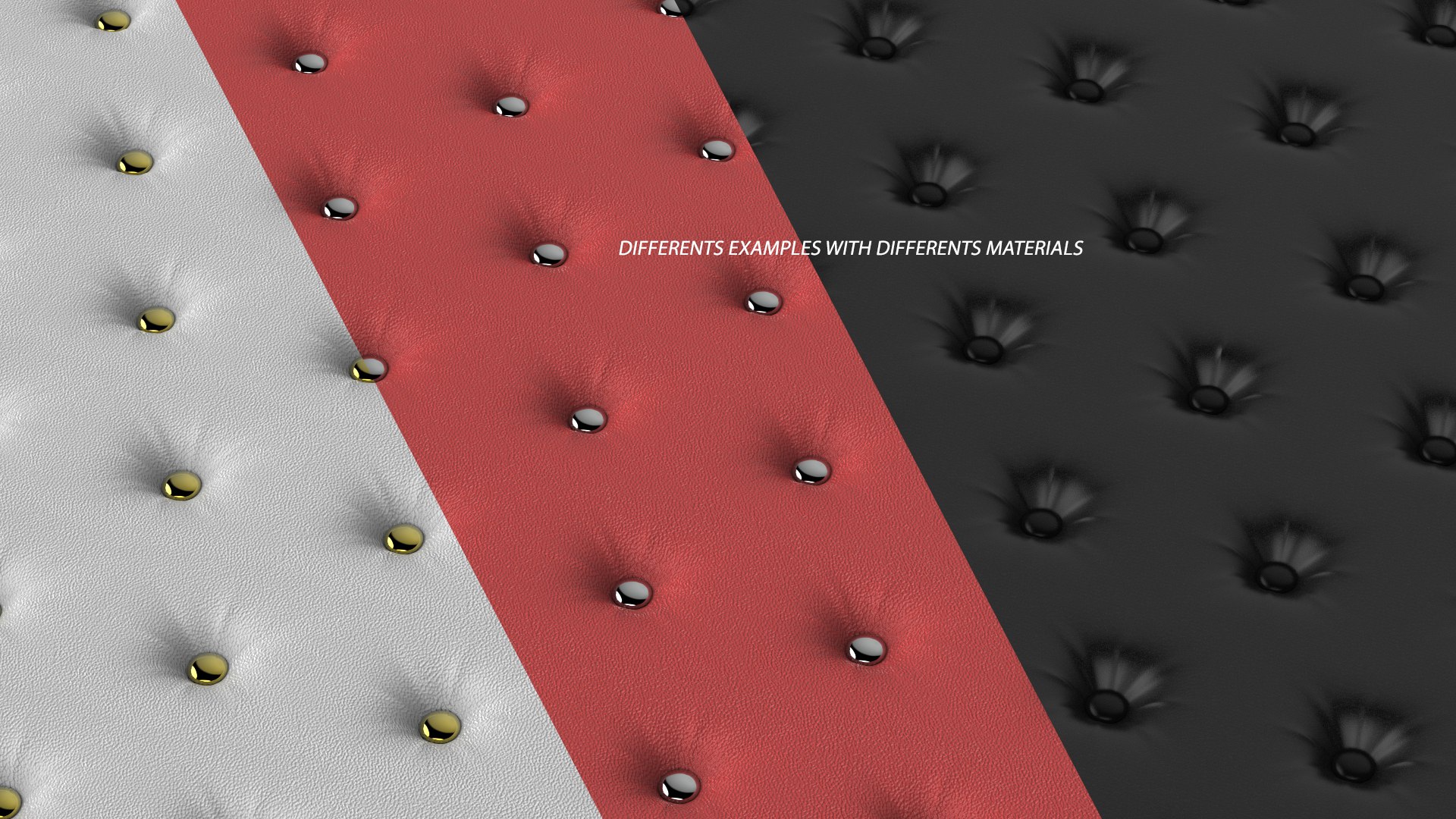 chesterfield wall 3d model