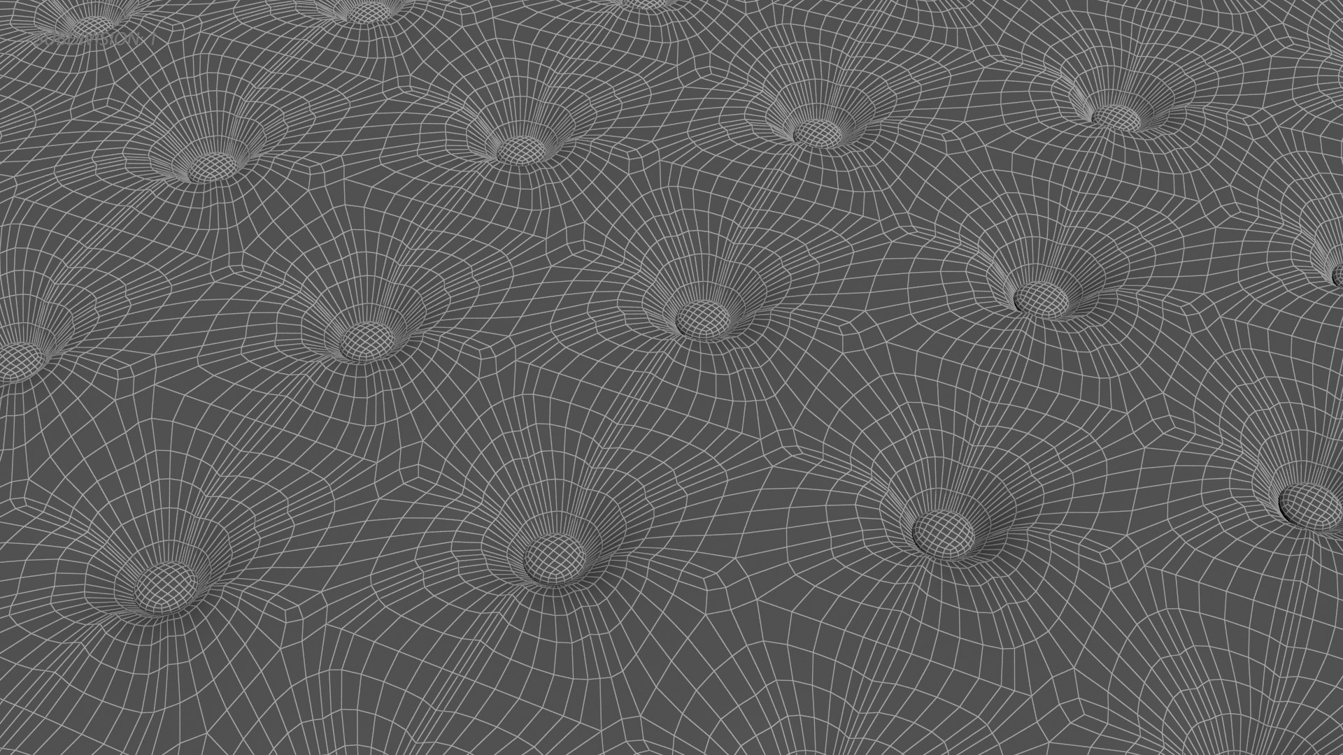 chesterfield wall 3d model