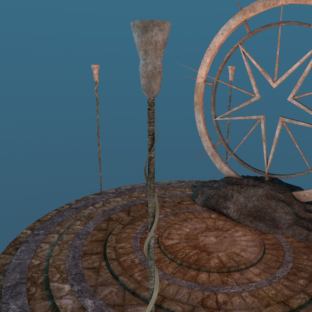 3d Fantasy Environment Model