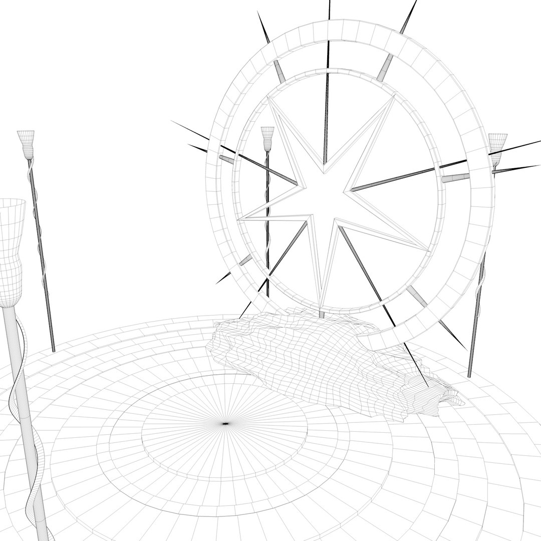 3d Fantasy Environment Model