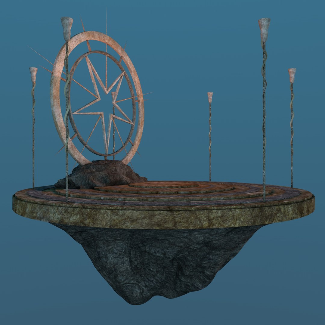3d Fantasy Environment Model