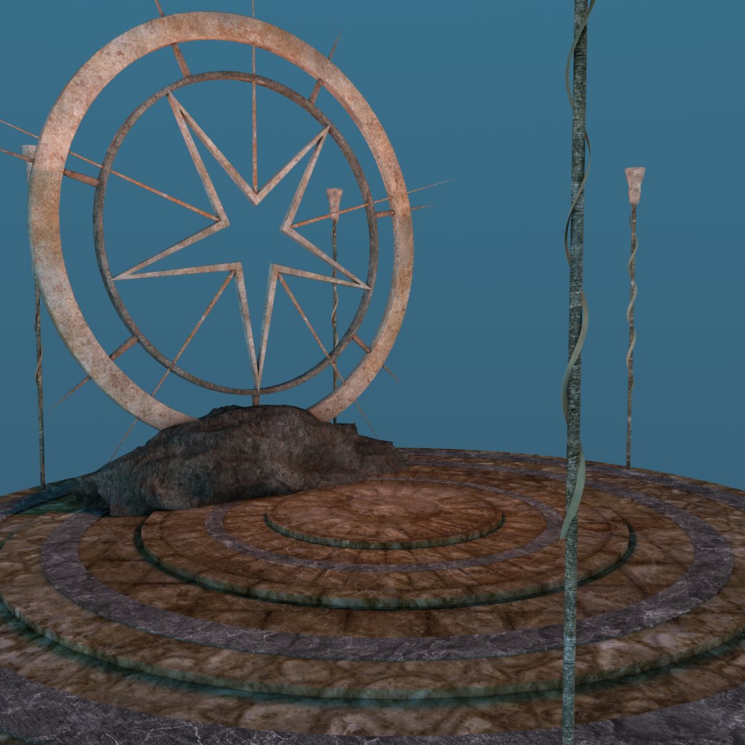 3d Fantasy Environment Model