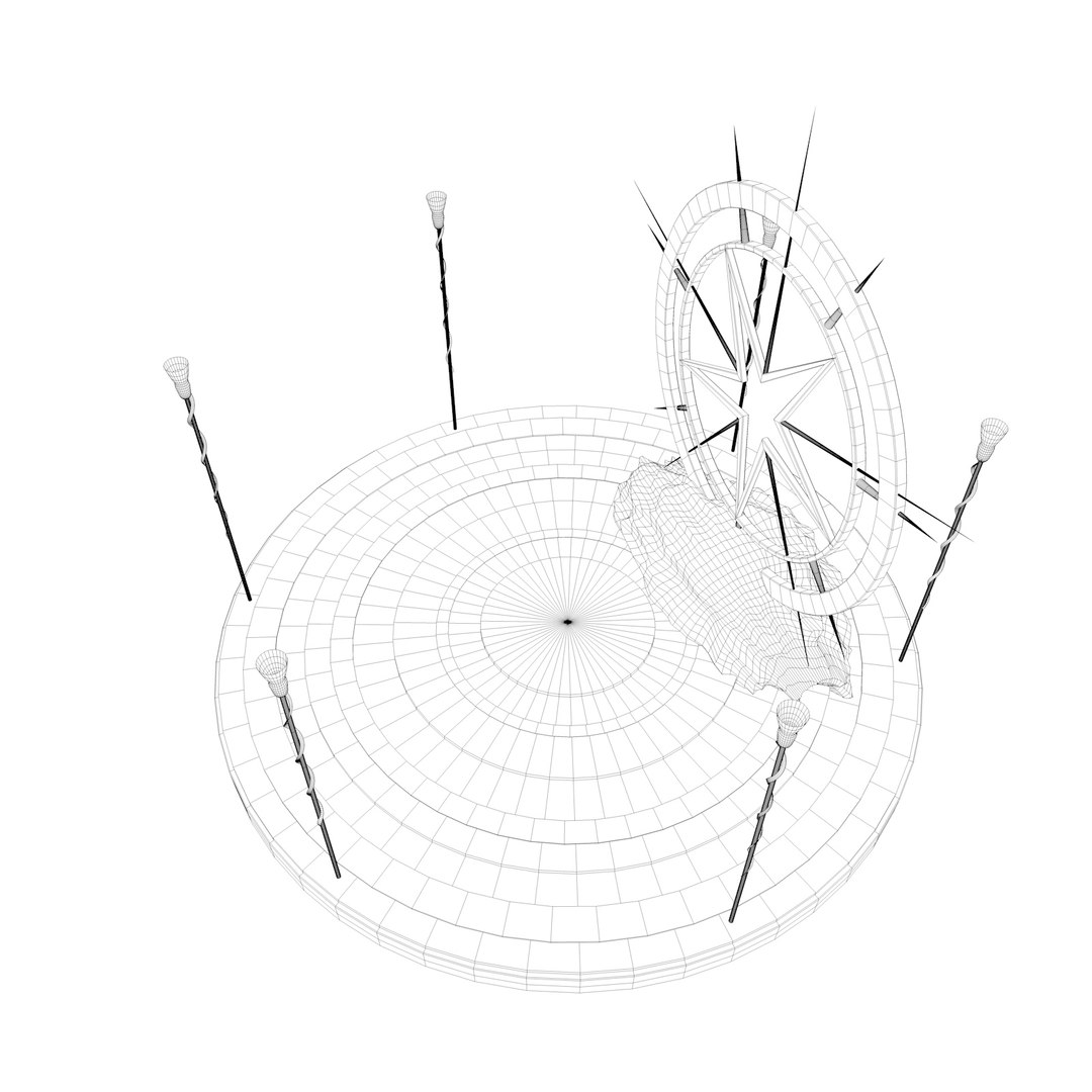 3d Fantasy Environment Model