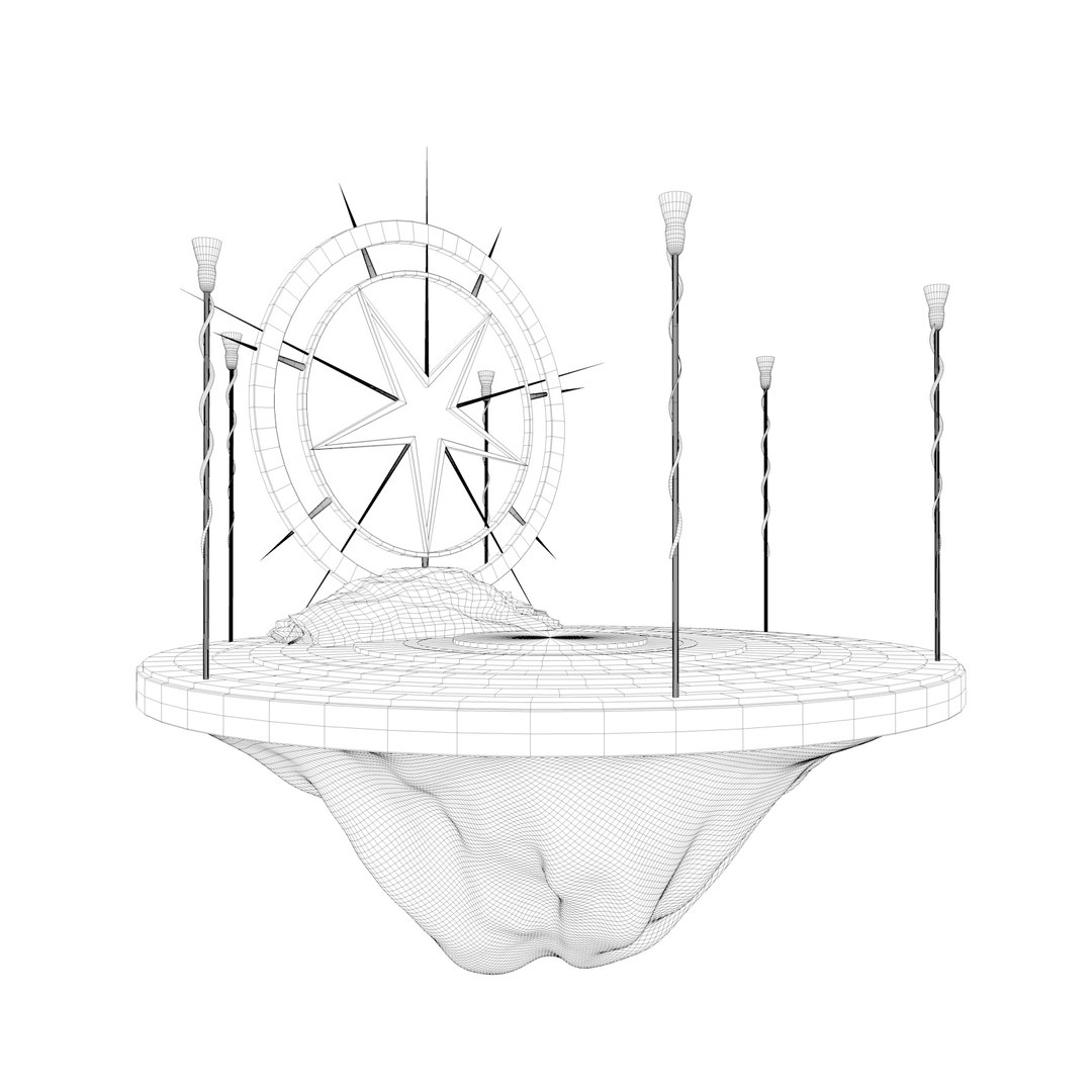 3d Fantasy Environment Model