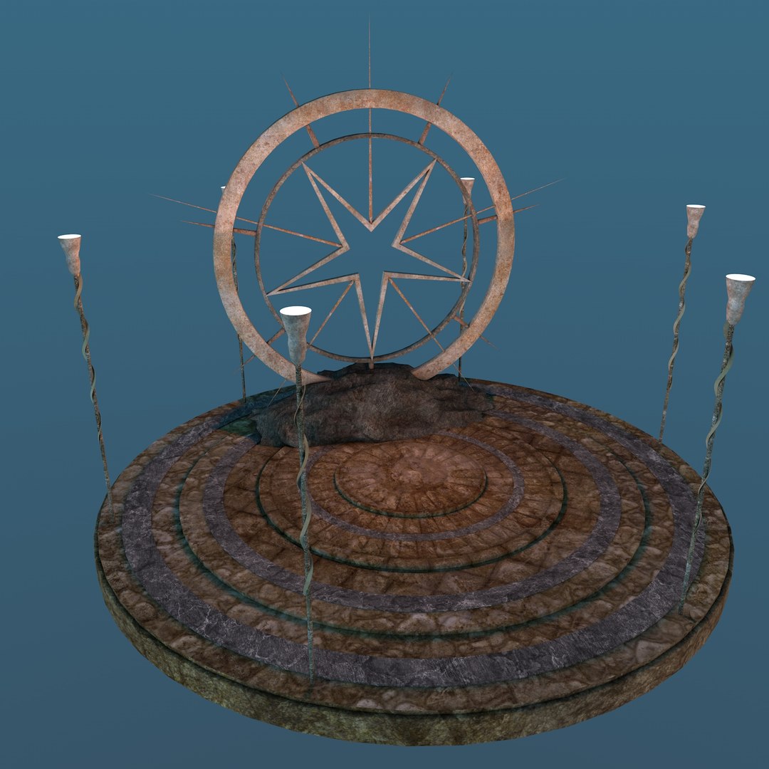 3d Fantasy Environment Model