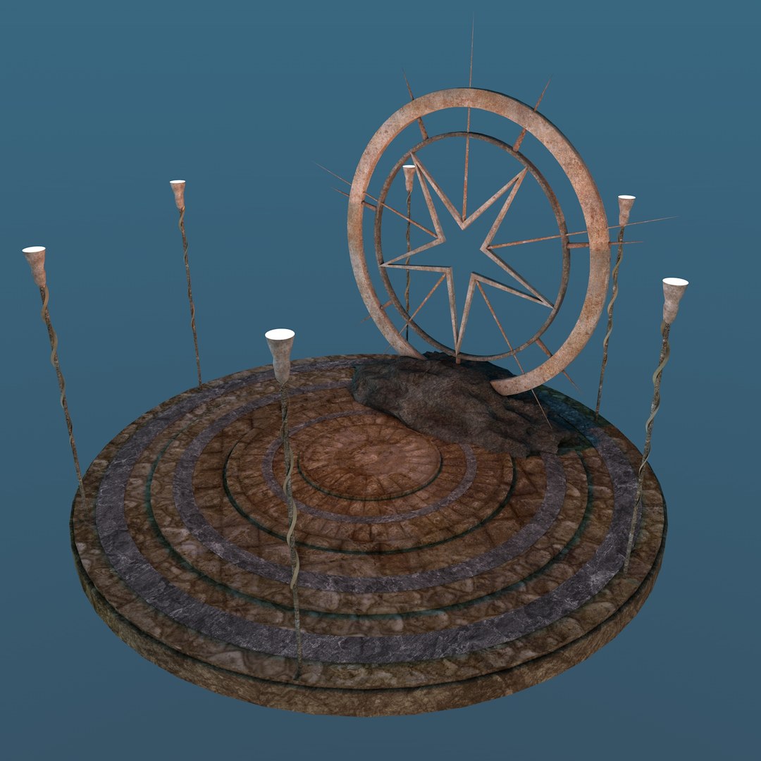 3d Fantasy Environment Model