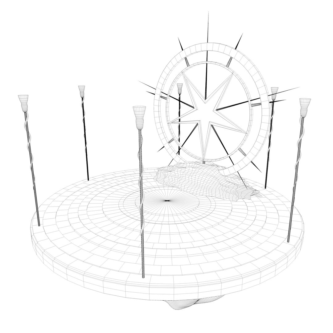 3d Fantasy Environment Model