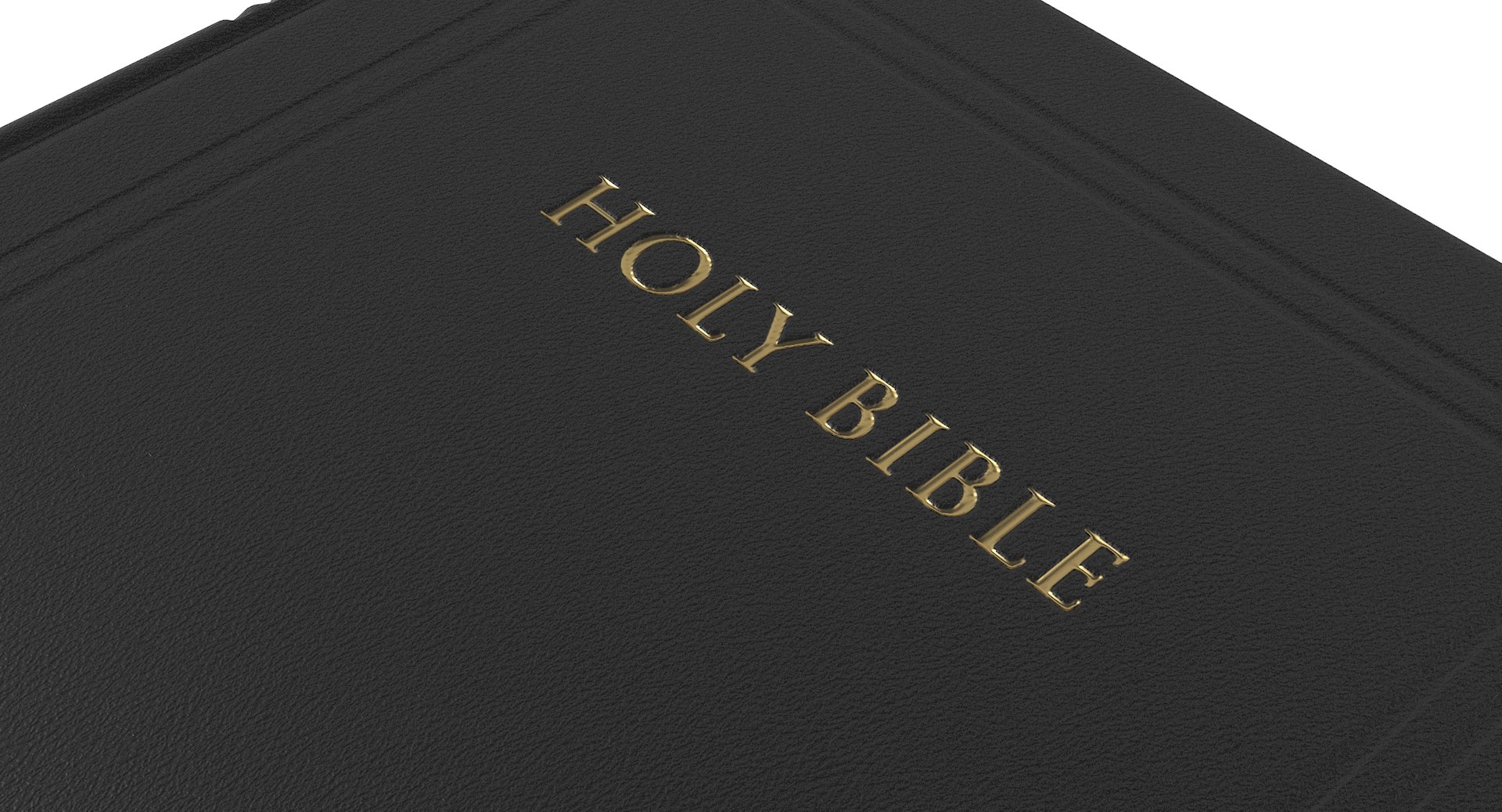 Holy Bible Book 3d Model