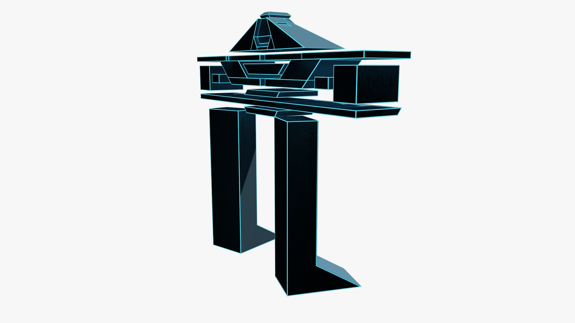 TRON 1982 Recognizer 3D Model - TurboSquid 1811146