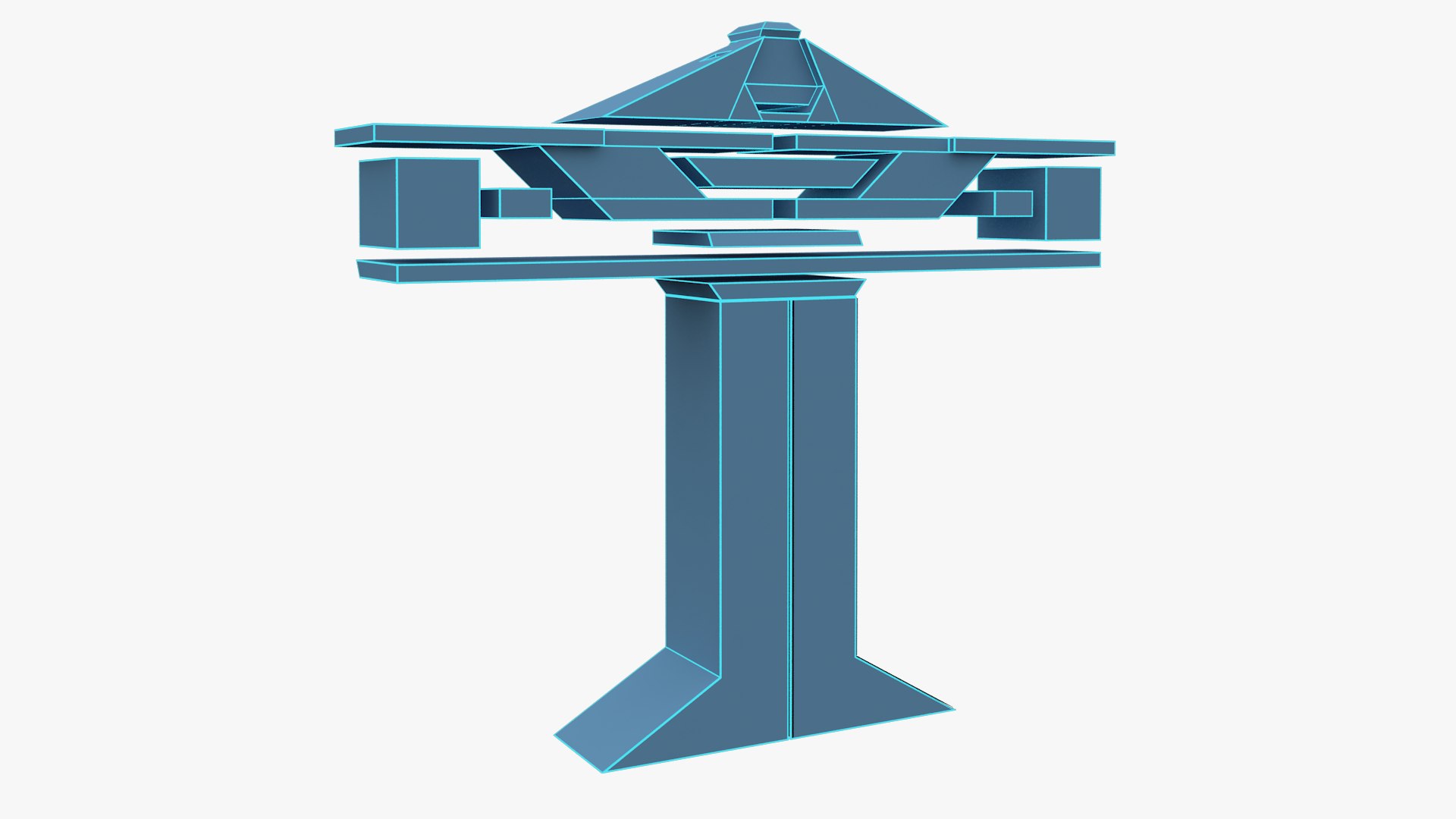 TRON 1982 Recognizer 3D Model - TurboSquid 1811146