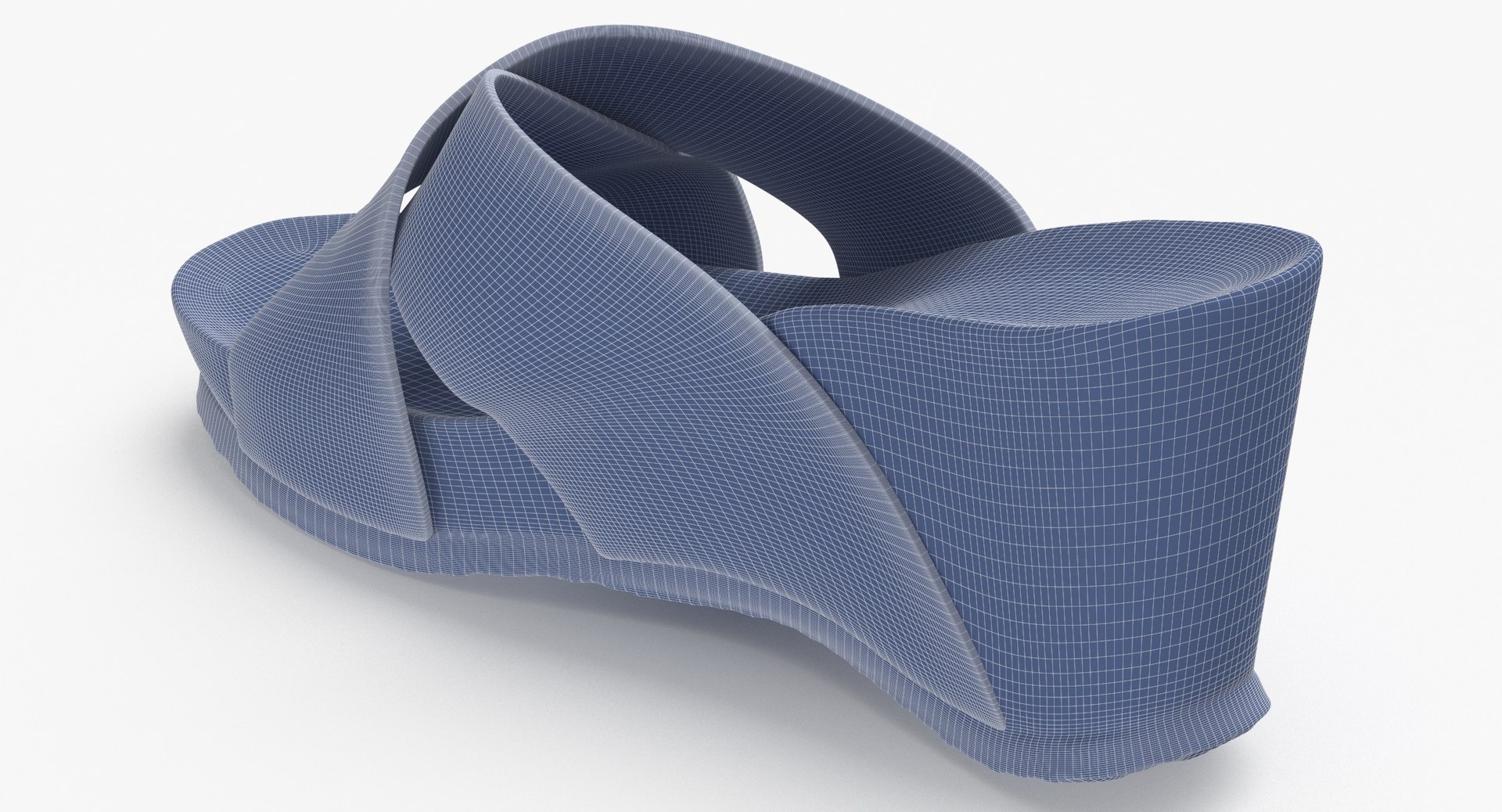 3D Model Women Slipper 03 - TurboSquid 2056139