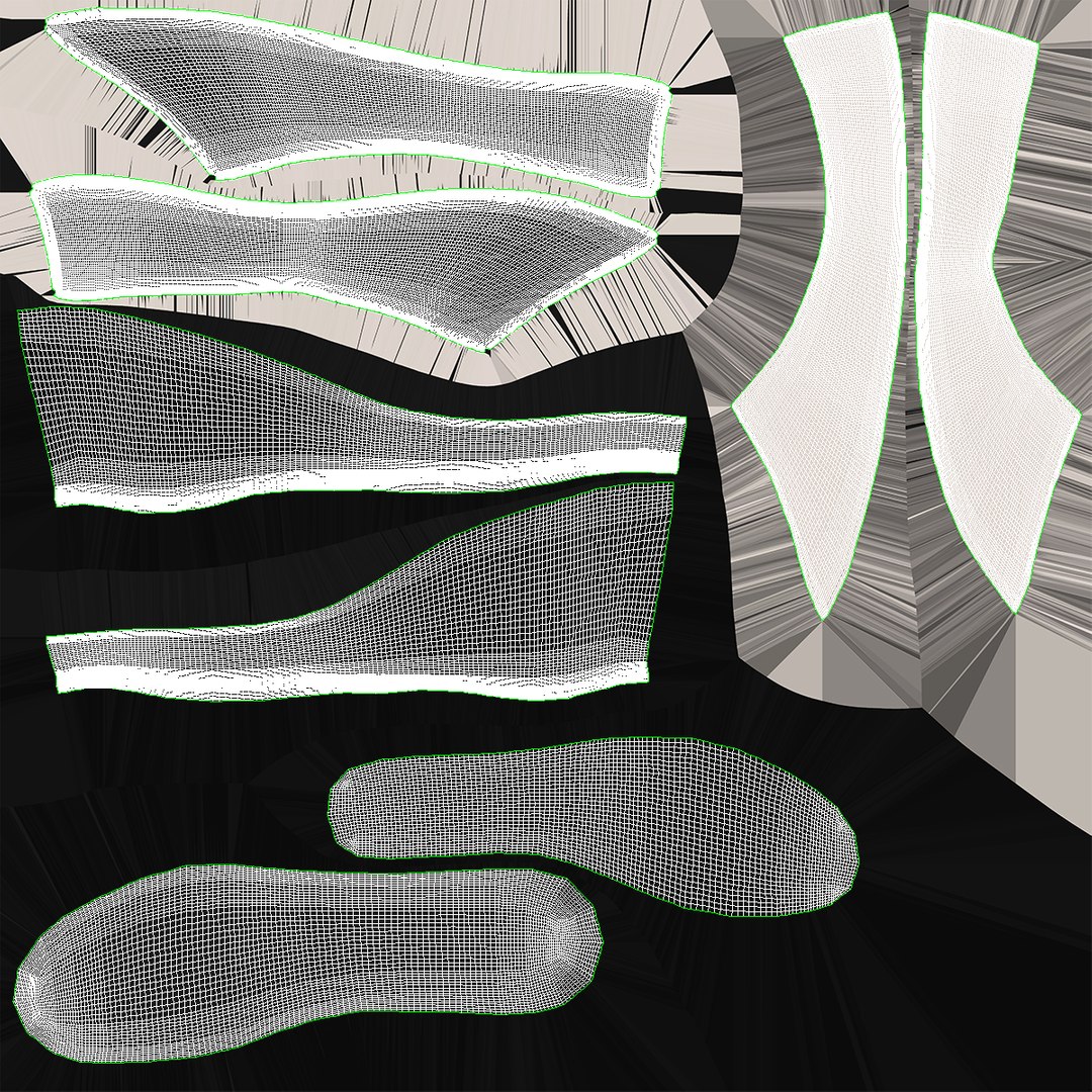 3D Model Women Slipper 03 - TurboSquid 2056139