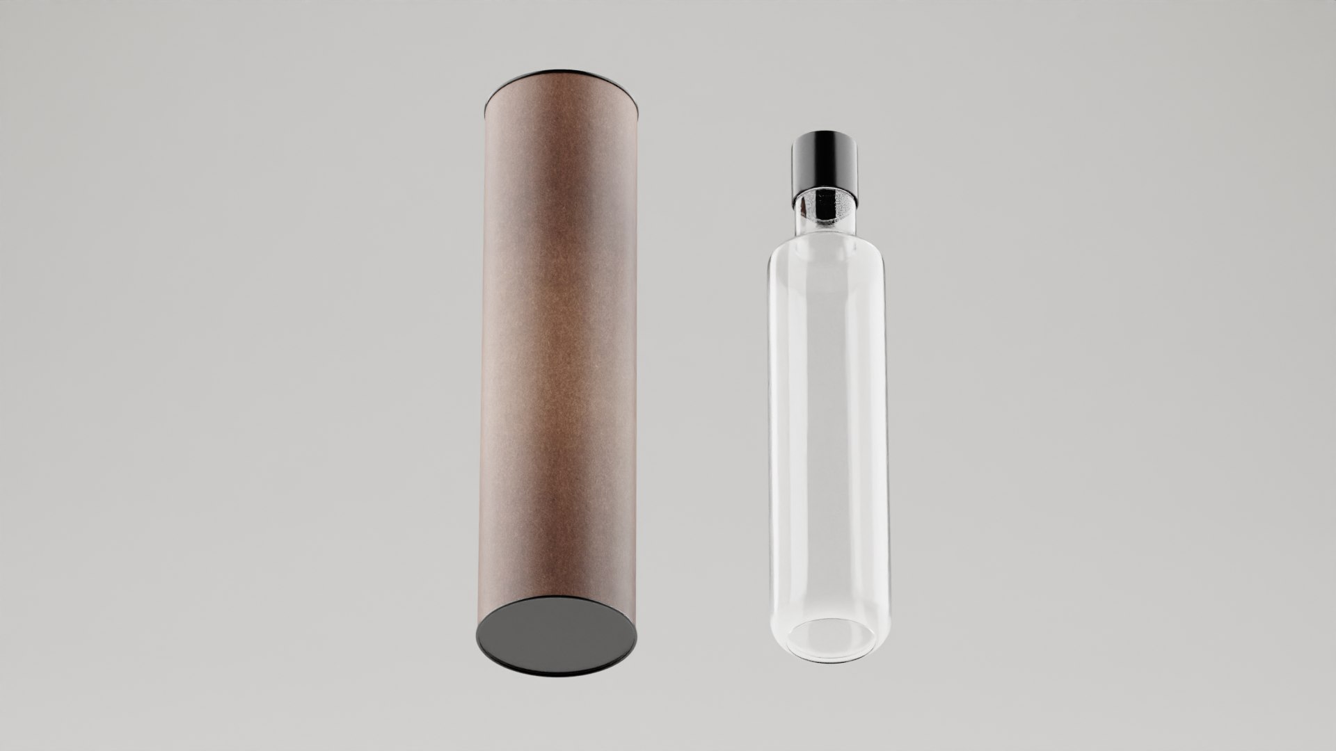 Oil Bottle And Box 3D Model - TurboSquid 2273478