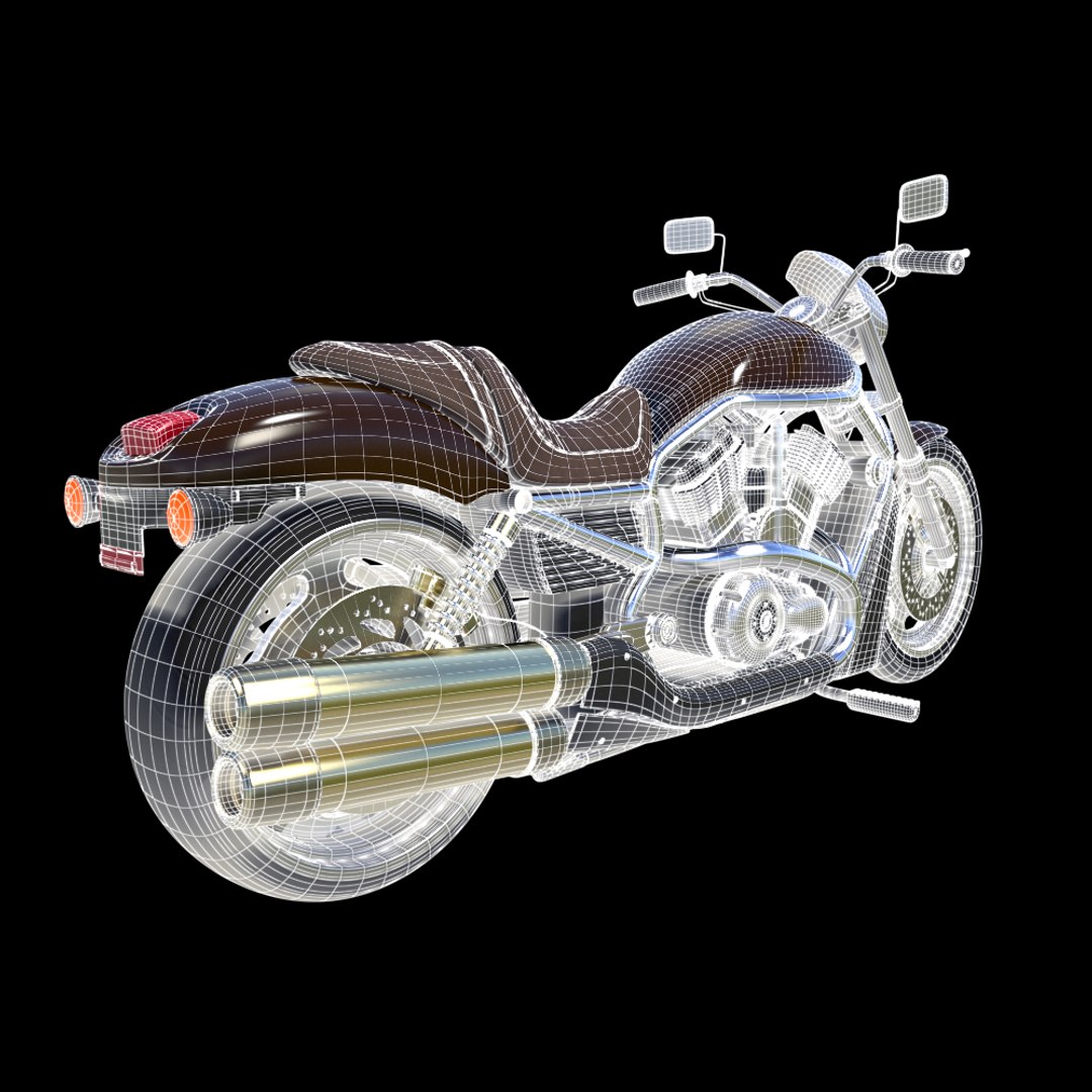 Motor Motorcycle Cycle 3D - TurboSquid 1406215