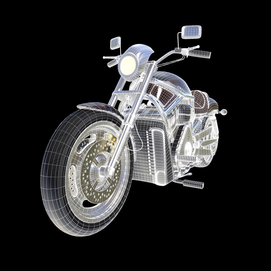 Motor Motorcycle Cycle 3D - TurboSquid 1406215