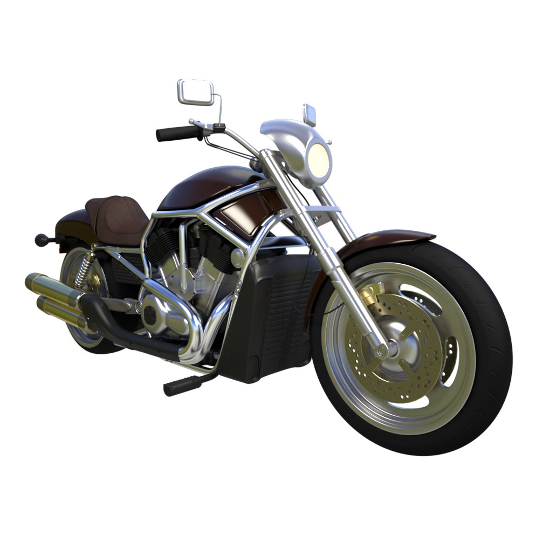 Motor Motorcycle Cycle 3D - TurboSquid 1406215