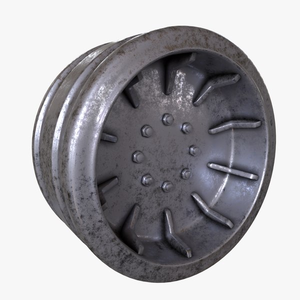 Steel wheel tanks 3D model - TurboSquid 1363335