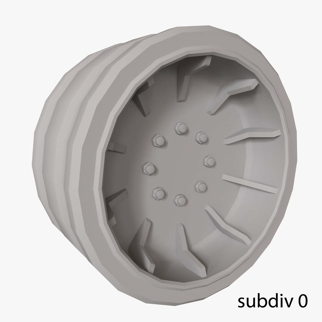 Steel Wheel Tanks 3D Model - TurboSquid 1363335
