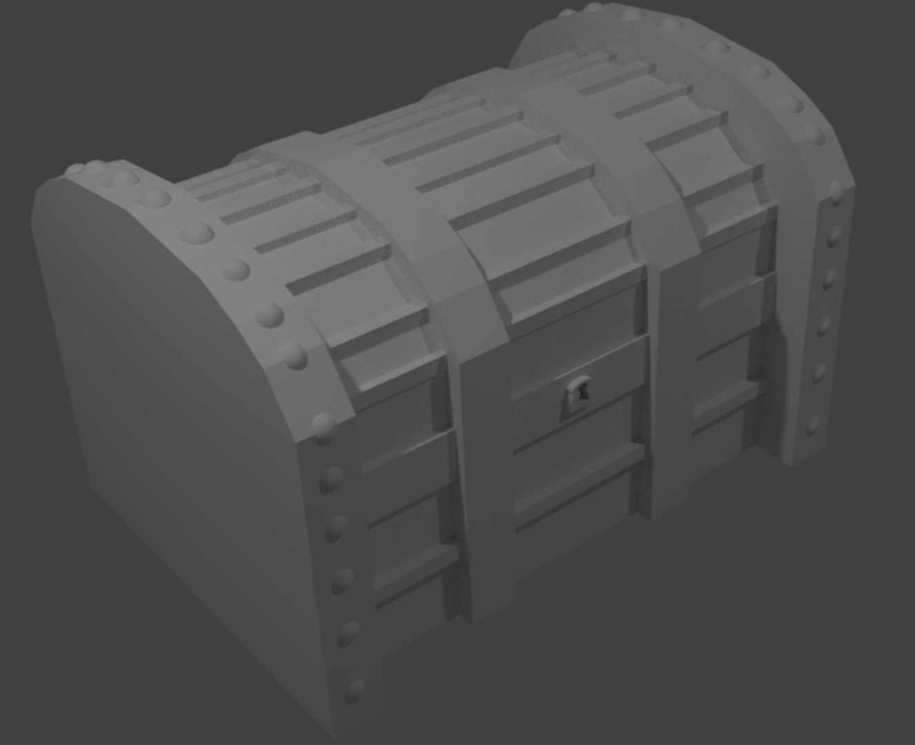 3D Simple Treasure Chest - TurboSquid 1318302