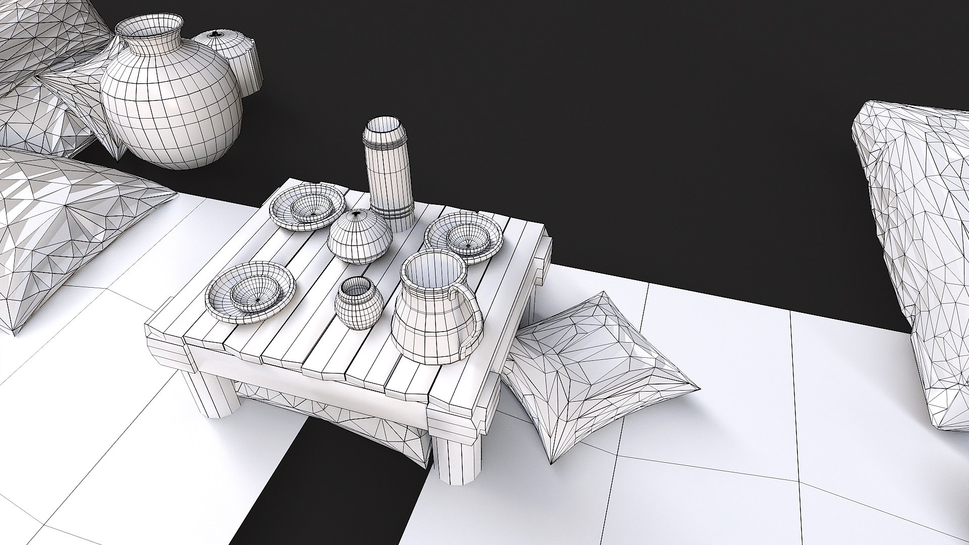 3D Model Old Traditional Eastern Nomads Tent 1 - TurboSquid 2360409