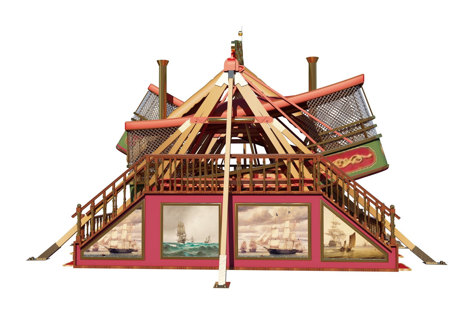 Carters Steam Fair 3D Model - TurboSquid 1228081
