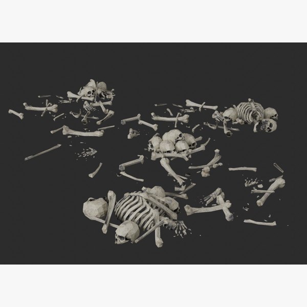 Skeleton Stack3Dモデル - TurboSquid 2014018