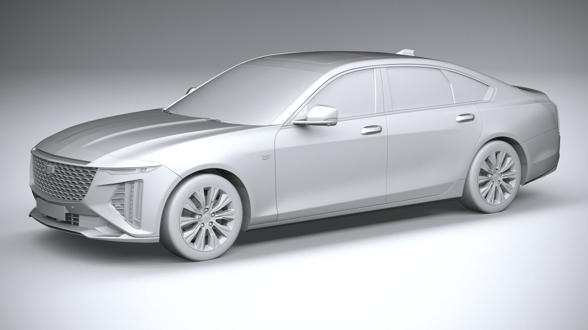 3D Cadillac CT6 2024 - TurboSquid 2236452