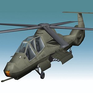Boeing–Sikorsky RAH-66 Comanche 3D Models for Download | TurboSquid