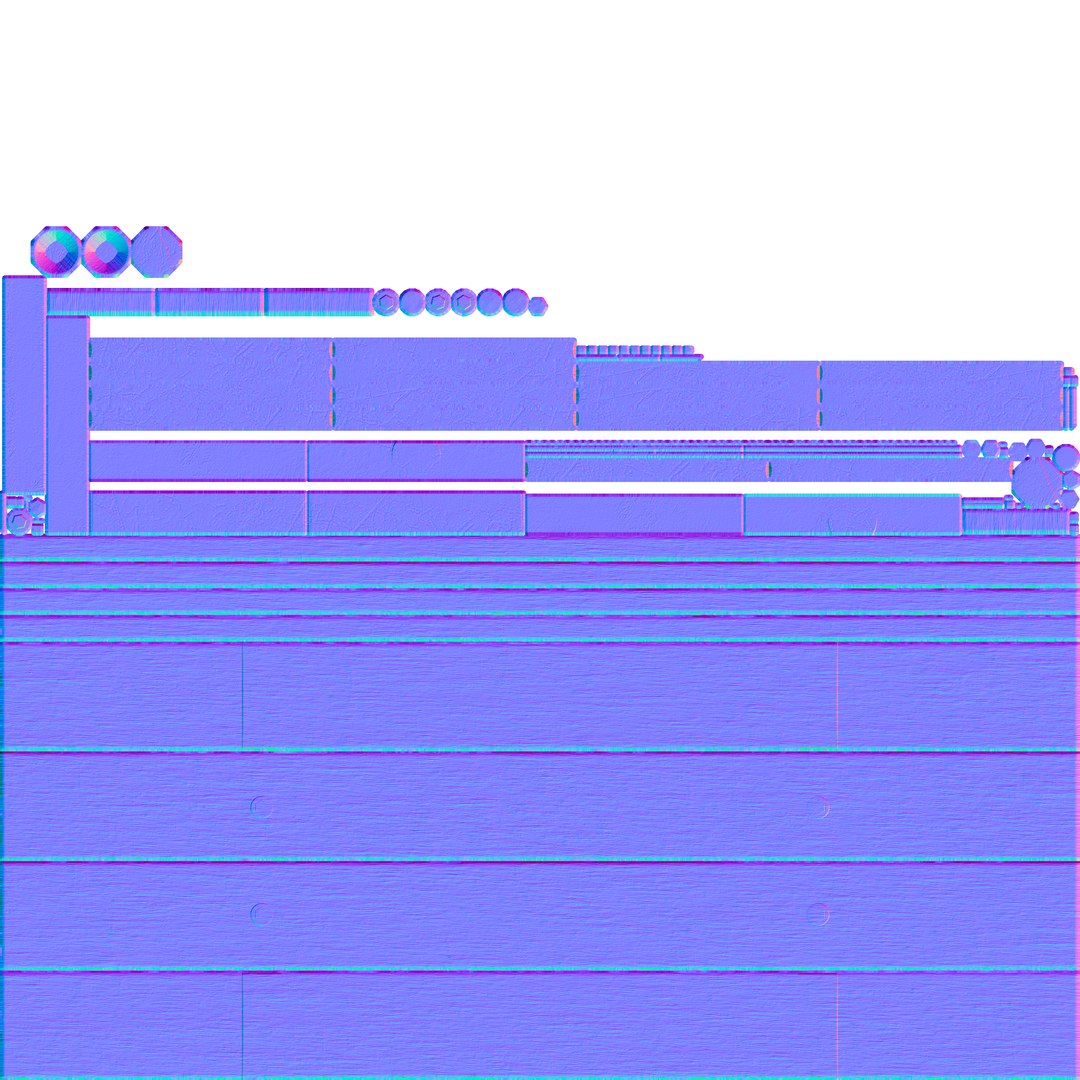 Bench 1 USSR Game Ready 3D Model - TurboSquid 2236818