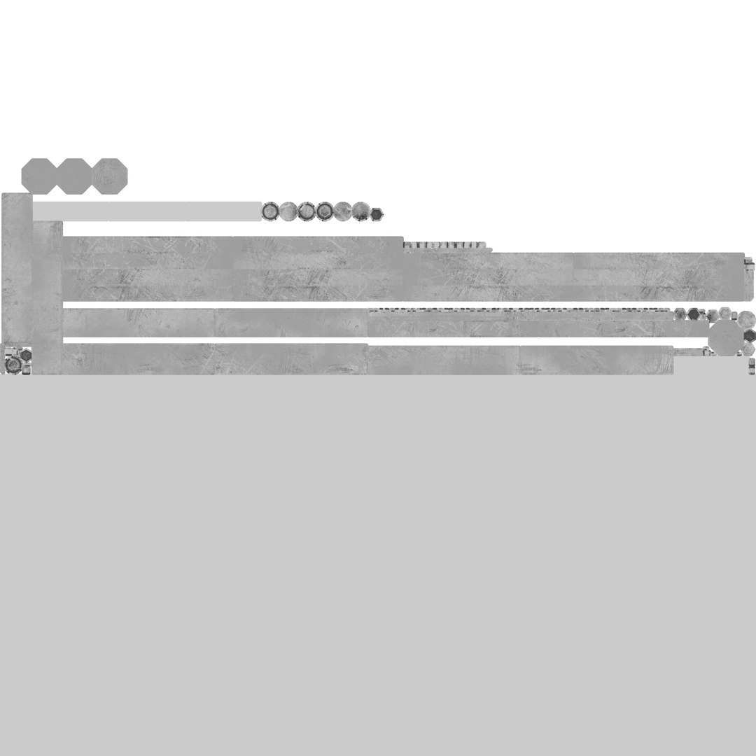 Bench 1 USSR Game Ready 3D Model - TurboSquid 2236818
