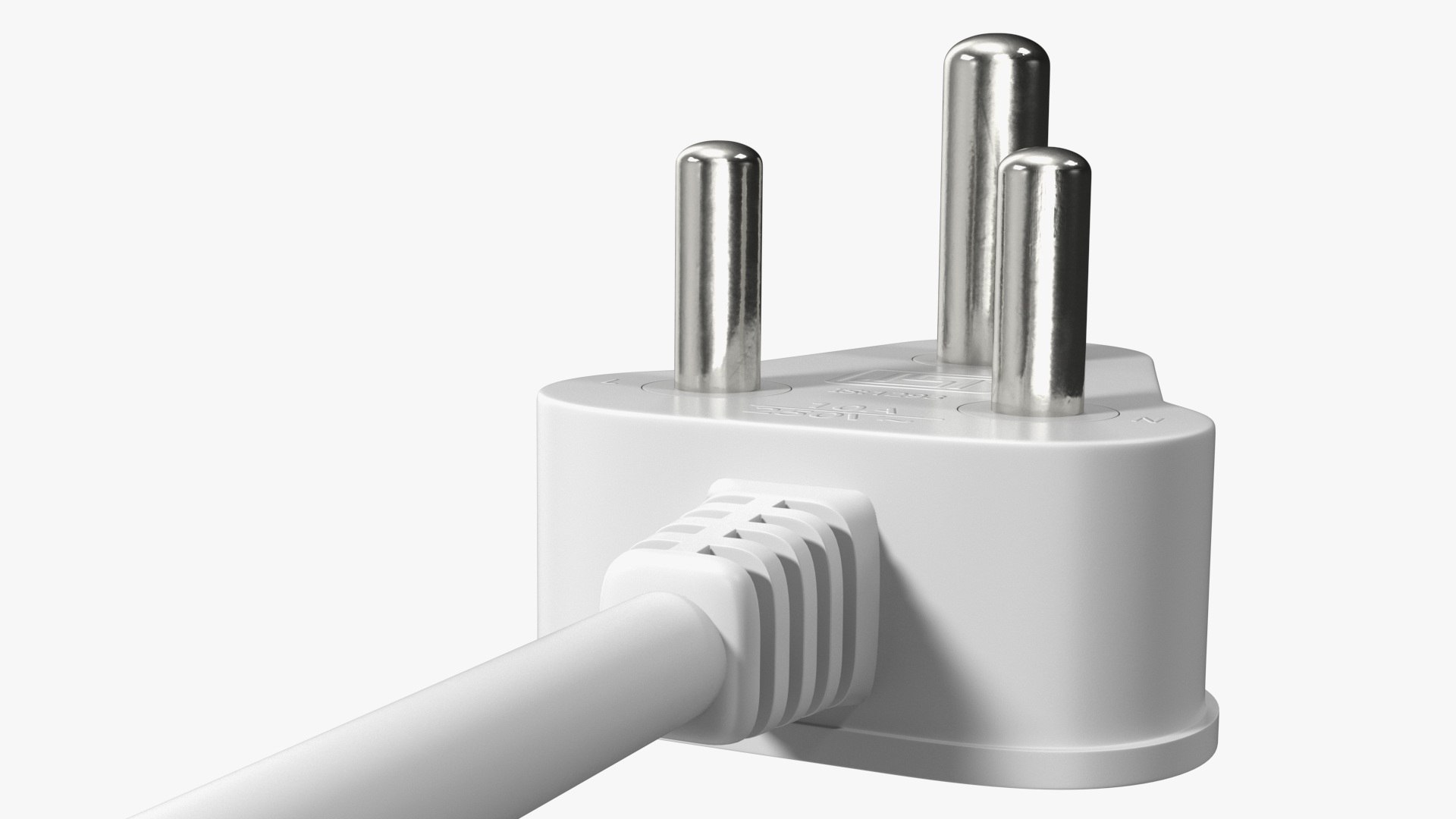 3D Type D Electric Plug White Rigged - TurboSquid 2042718