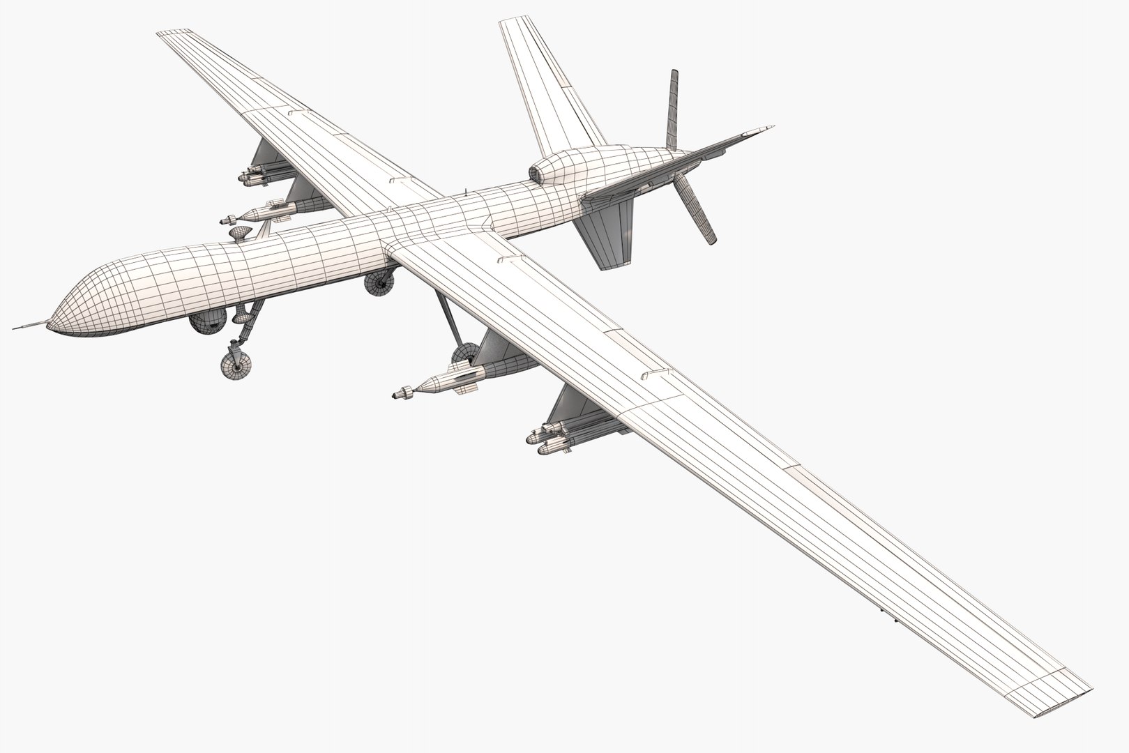 MQ-9 Reaper UAV Drone 3D - TurboSquid 1843564